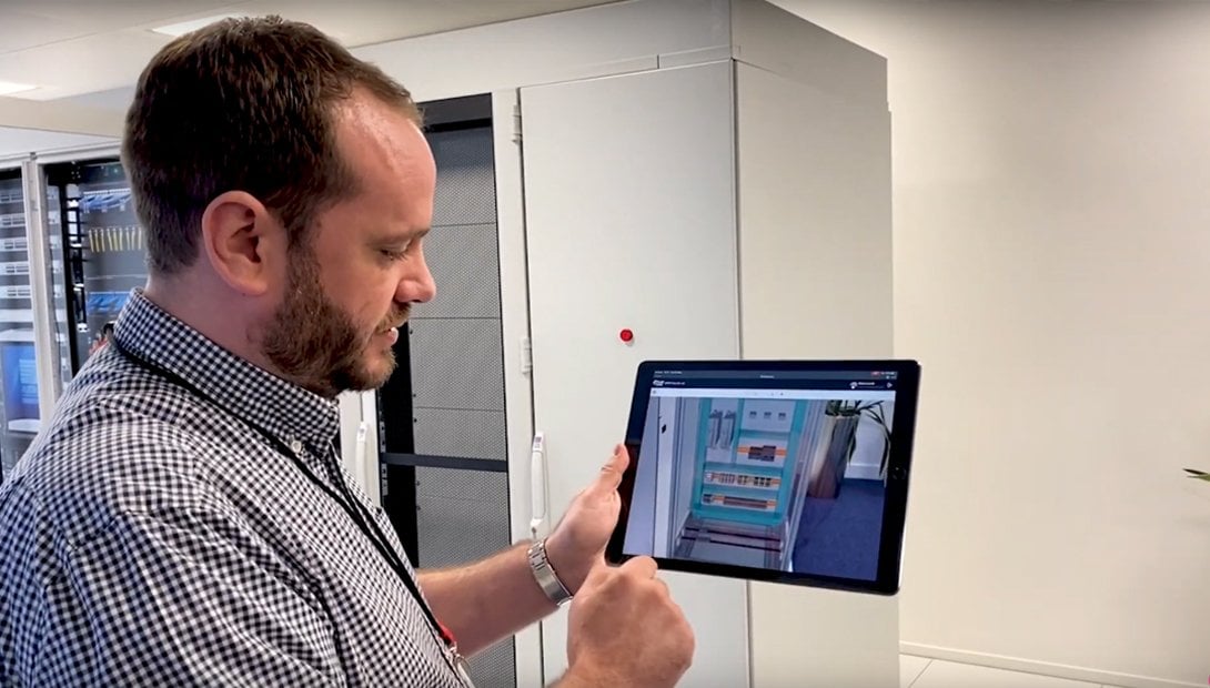 Bring the control cabinet to life - with the EPLAN eVIEW AR add-on